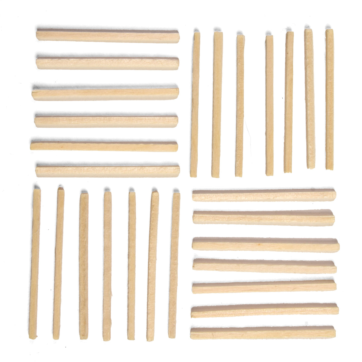 BONZA - WOODEN MATCH STICK - NATURAL - 50MM – Bygreen