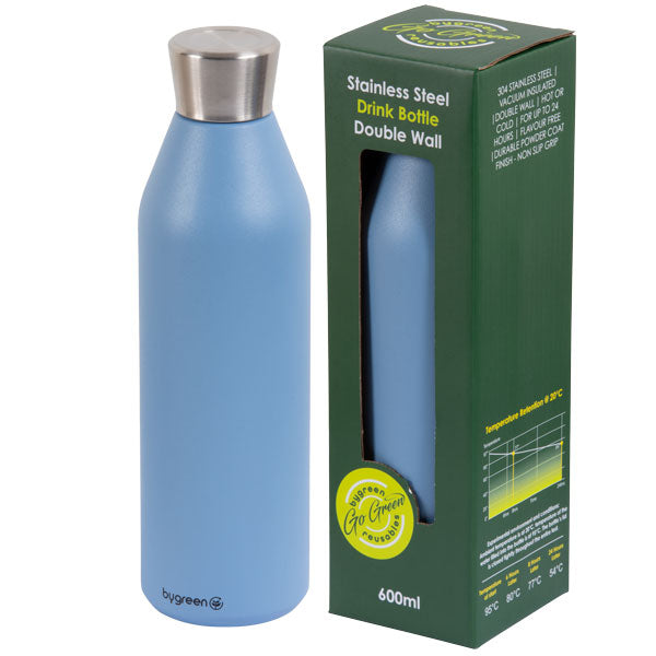 GO GREEN - REUSABLE DRINK BOTTLE - 600ML - SURF – Bygreen