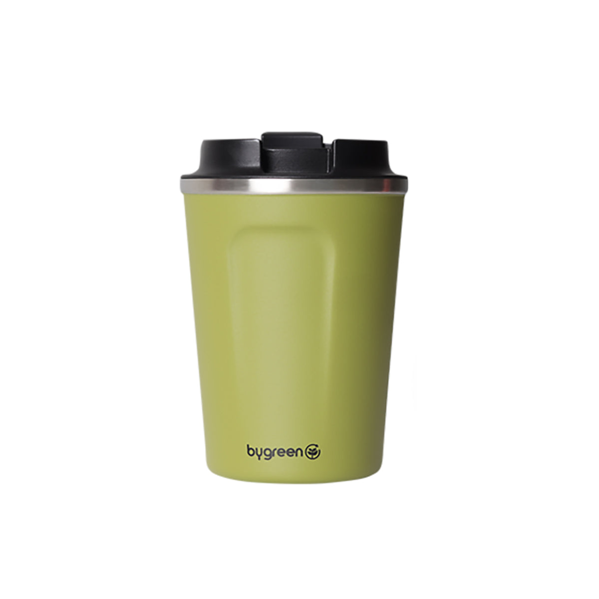 GO GREEN - REUSABLE COFFEE CUP - 380ML - OLIVE – Bygreen